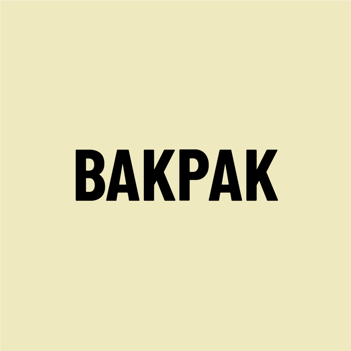 Brand – BakPak
