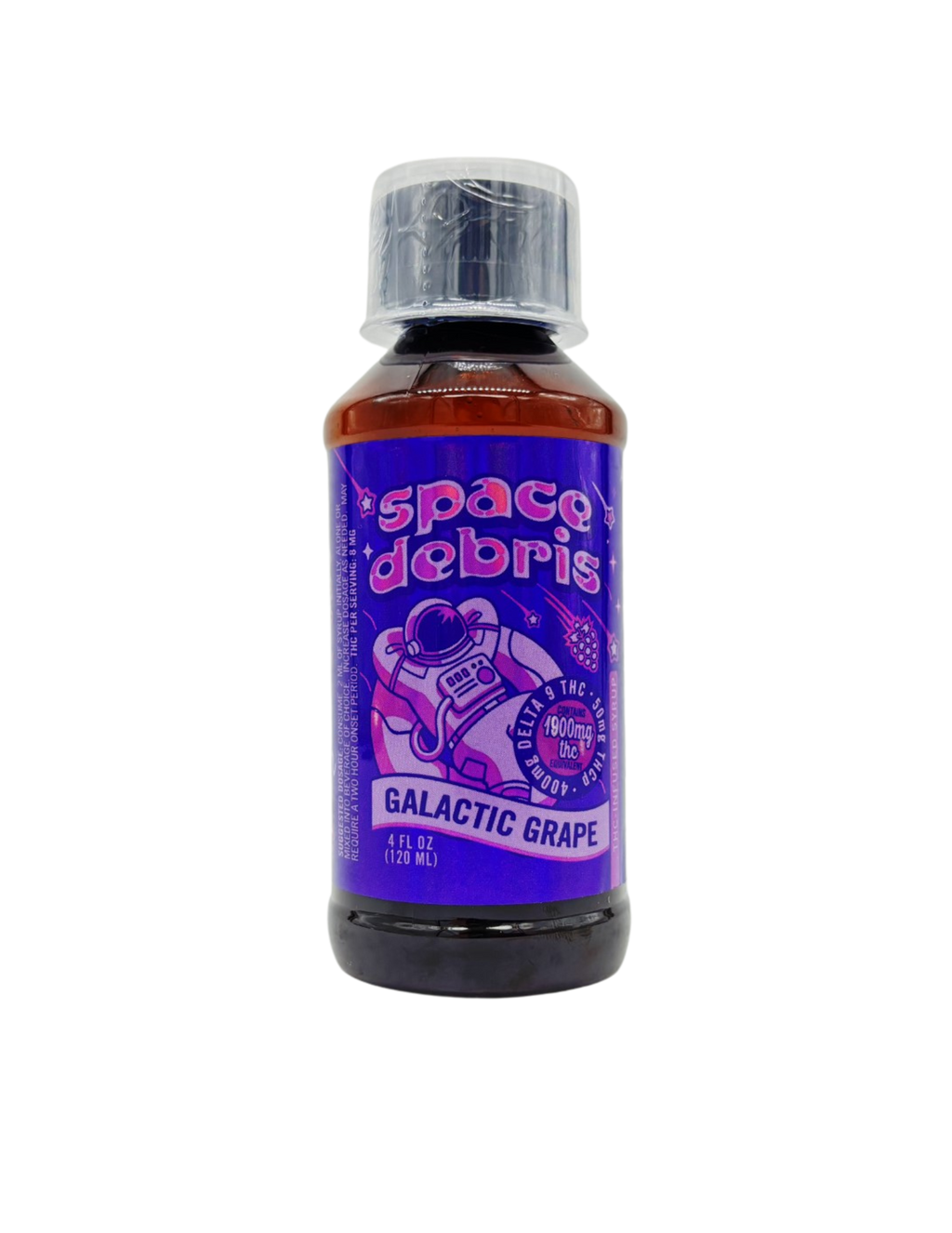 Space Debris Galactic Grape 450mg 4oz D9THC+THCP – BakPak