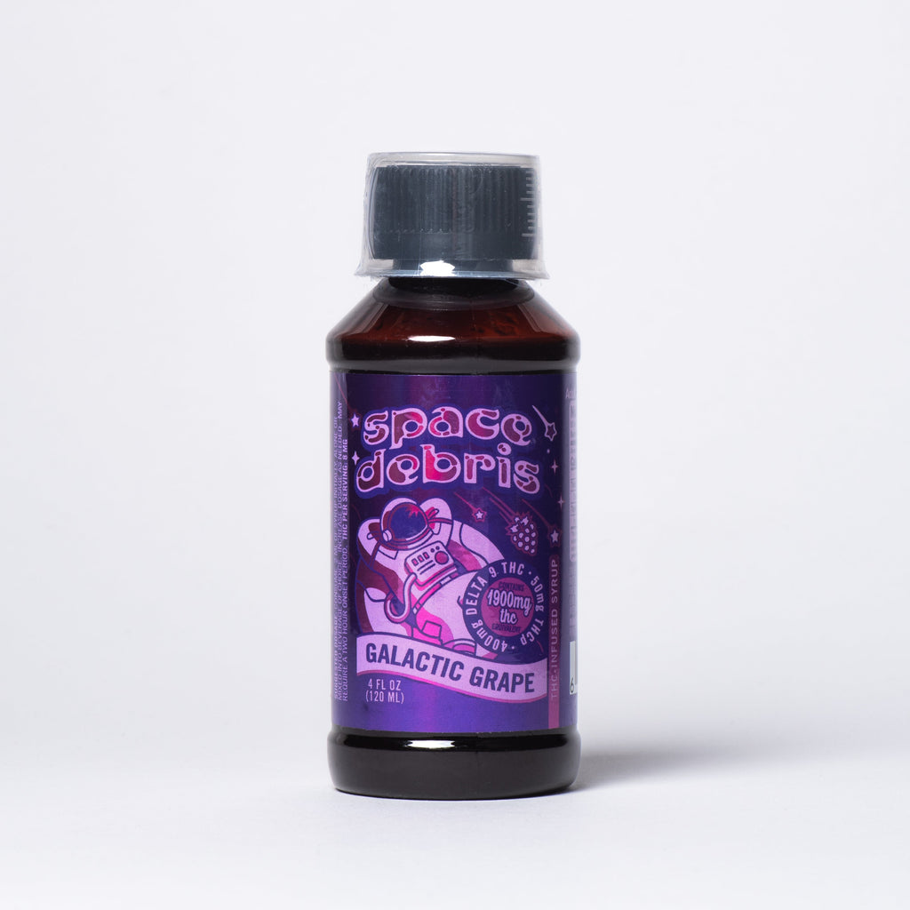Space Debris Galactic Grape 450mg 4oz D9THC+THCP – BakPak